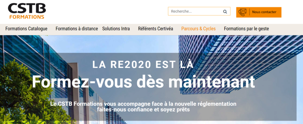 RE2020 : GoBuild! intervenant officiel du programme de formation CSTB | GoBuild!